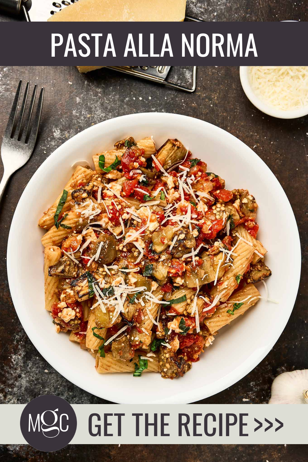 Pasta alla Norma Recipe (Sicilian Pasta with Roasted Eggplant)