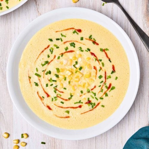 30-Minute Light and Creamy Corn Bisque