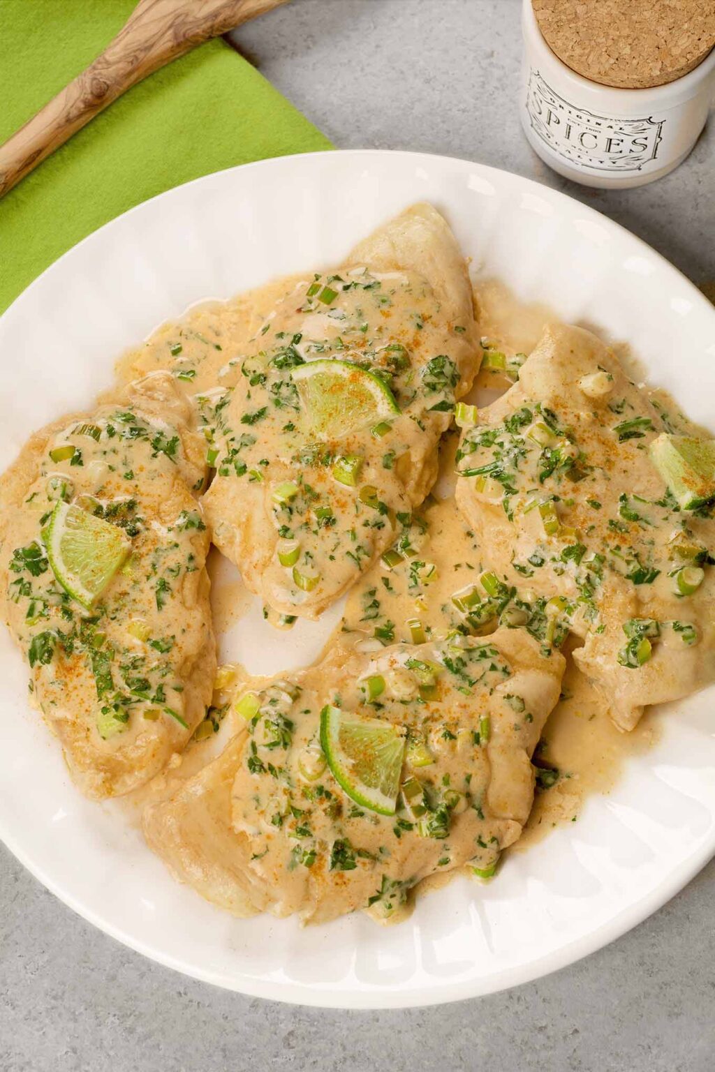 Creamy Cilantro Lime Chicken (Easy Skillet Recipe)