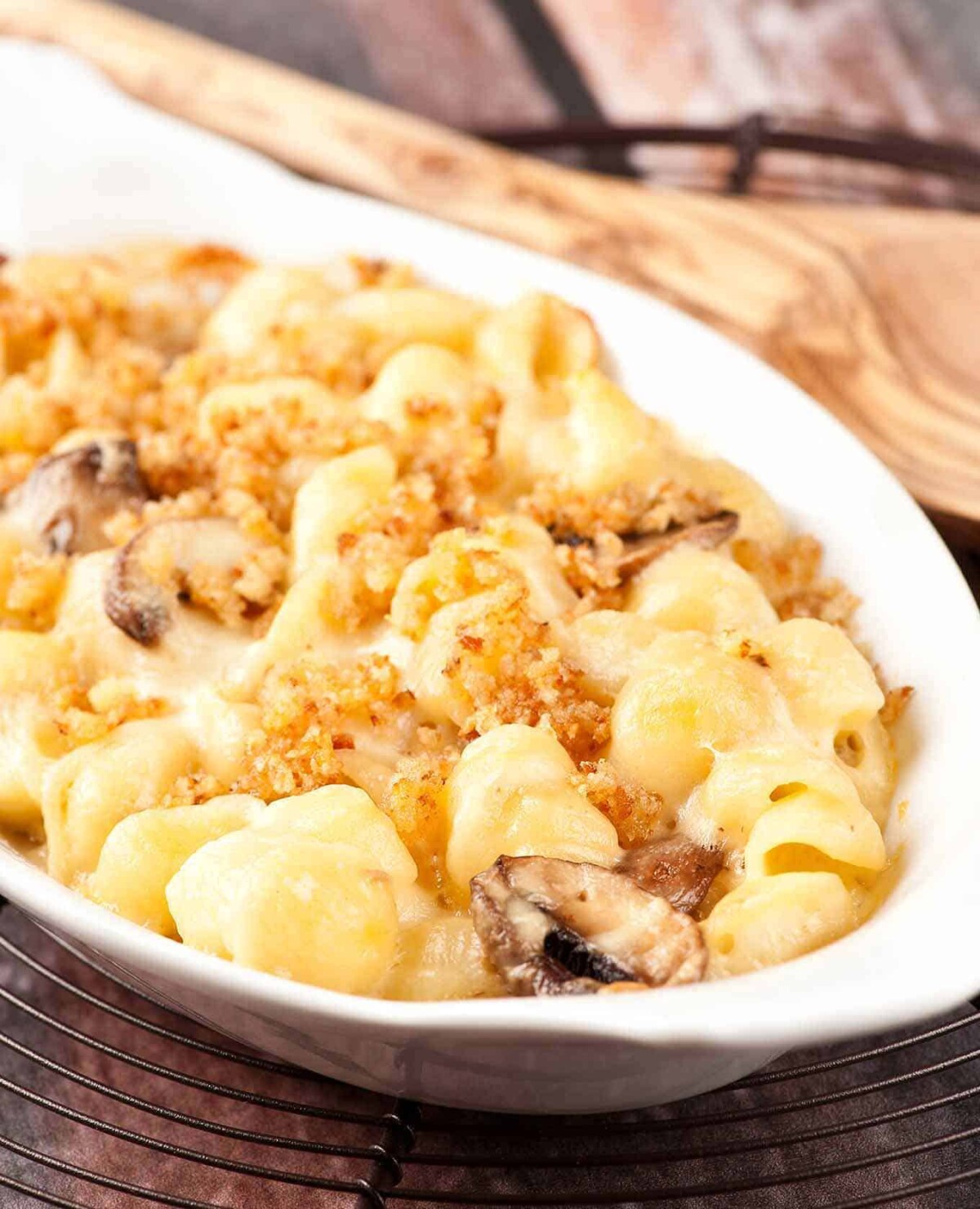 Baked Truffle Macaroni and Cheese