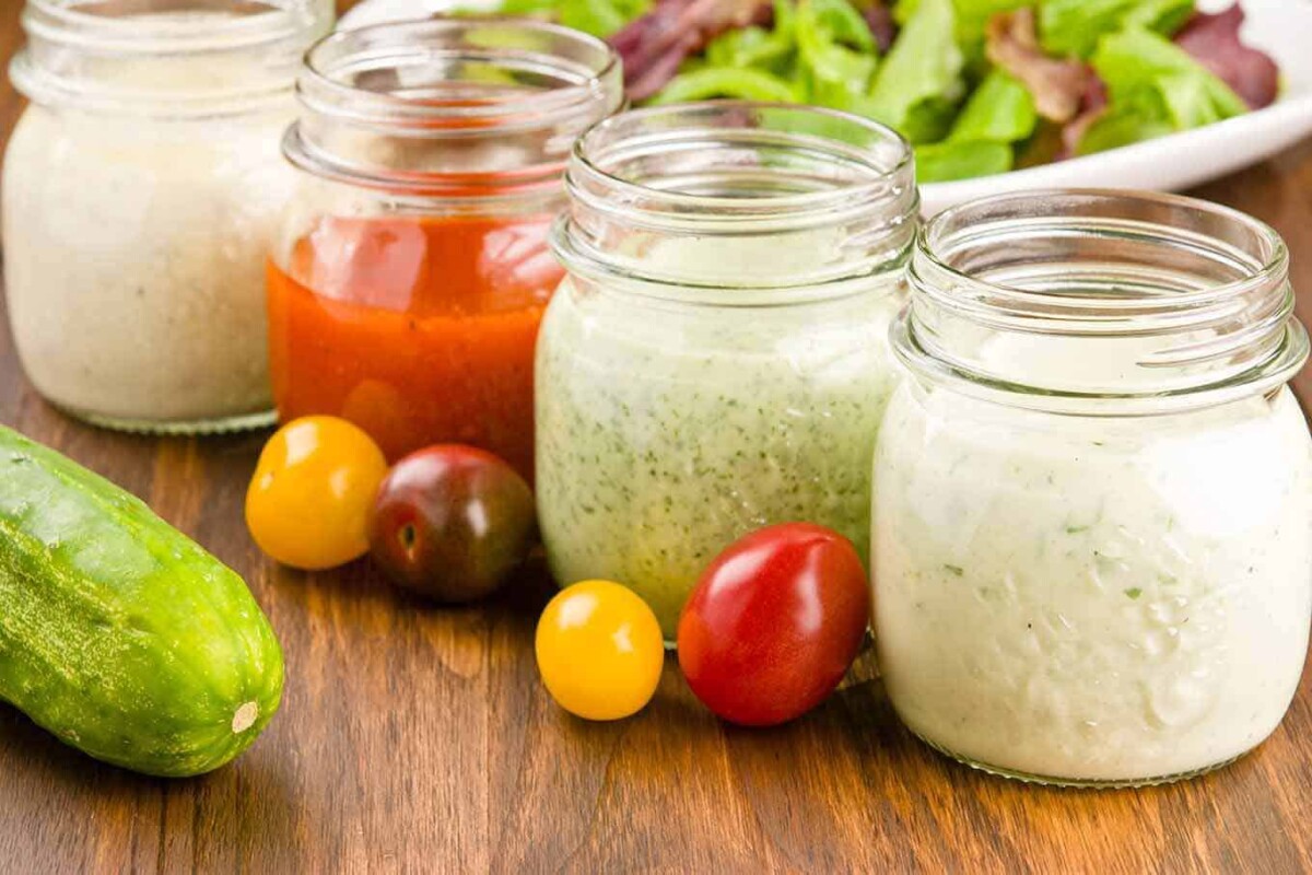 Classic Homemade Salad Dressings