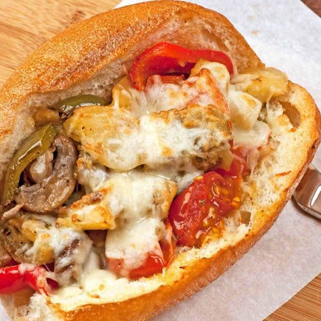Garlic-Roasted Vegetable Sub