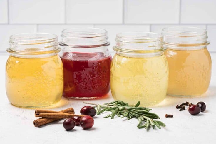 Spiced Simple Syrups for the Holidays - MyGourmetConnection
