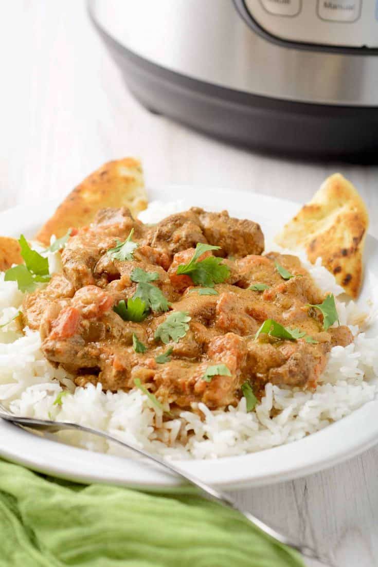 Instant Pot Chicken Tikka Masala - Creamy & Fragrant
