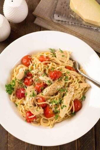 Lemon Pasta with Chicken