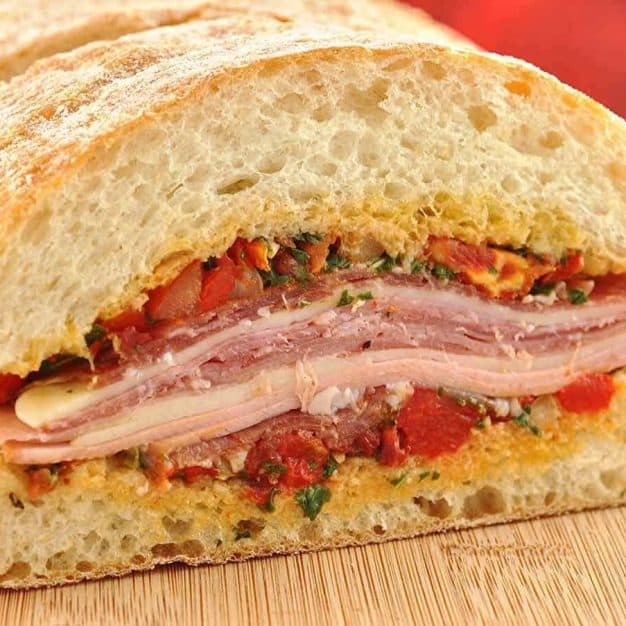 Mediterranean Muffuletta