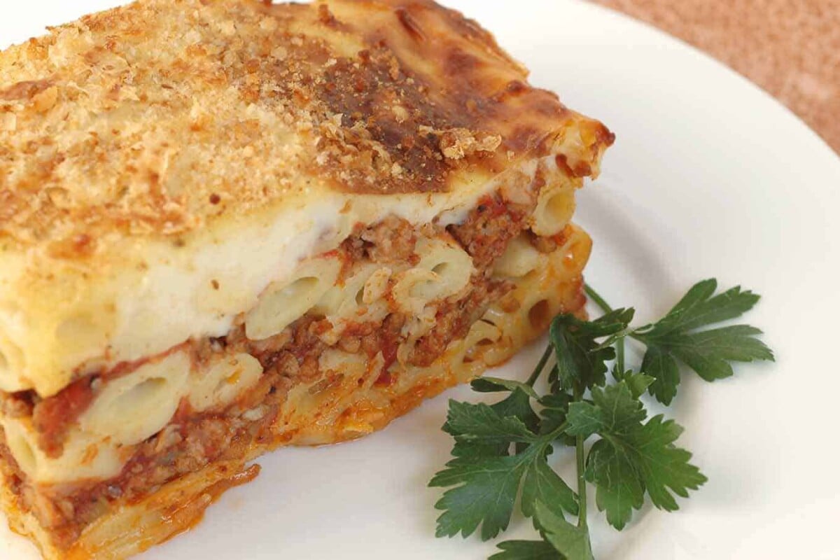Pastitsio - Greek Meat and Pasta Pie