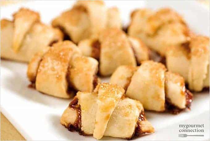 Raspberry Rugelach