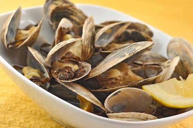 Steamer Clams, New England Style
