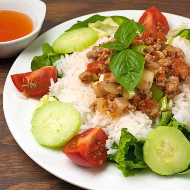 Vietnamese Ground Pork In Tomato Sauce